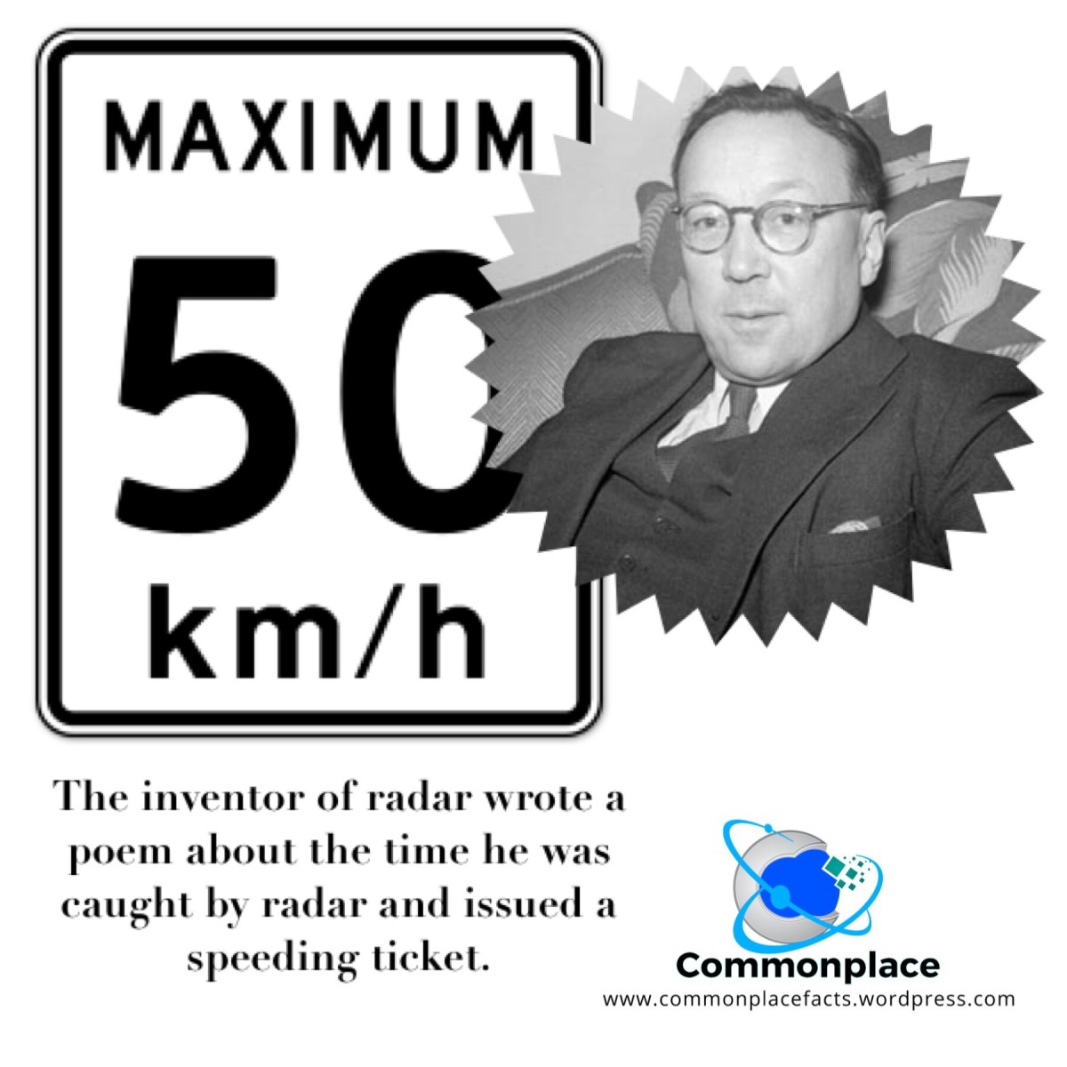 No Speeding Under the Radar for the Inventor of Radar – Commonplace Fun ...