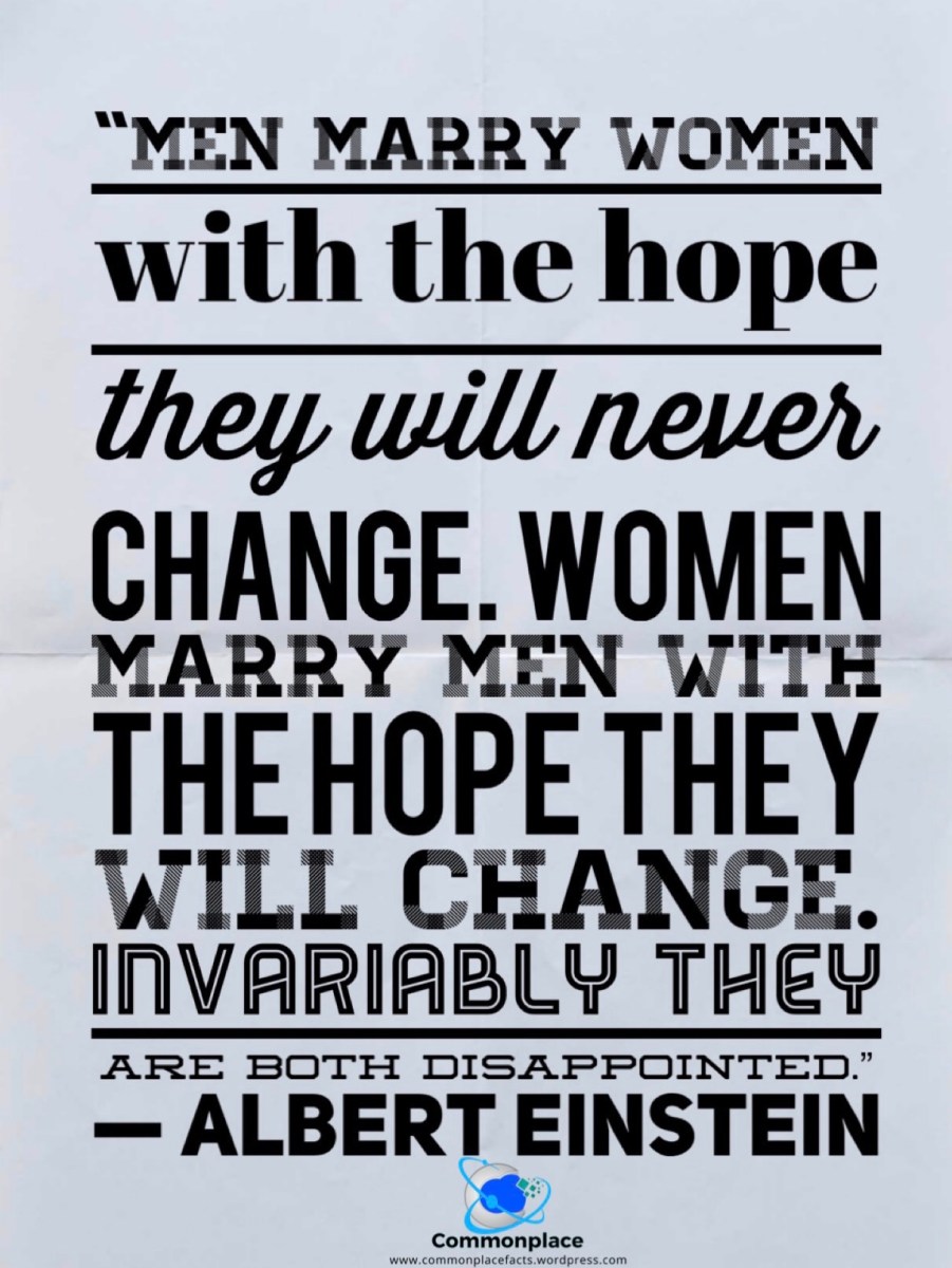 Einstein’s Relationship Change Coefficient – Commonplace Fun Facts