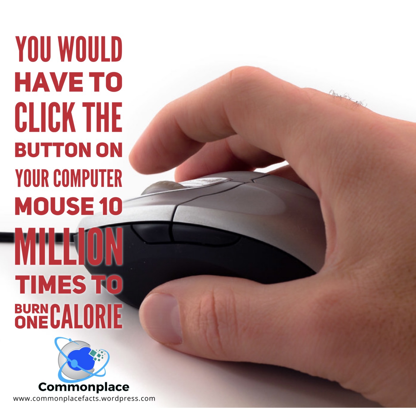 Work Out and Lose Weight By Mouse Clicking - Commonplace Fun Facts