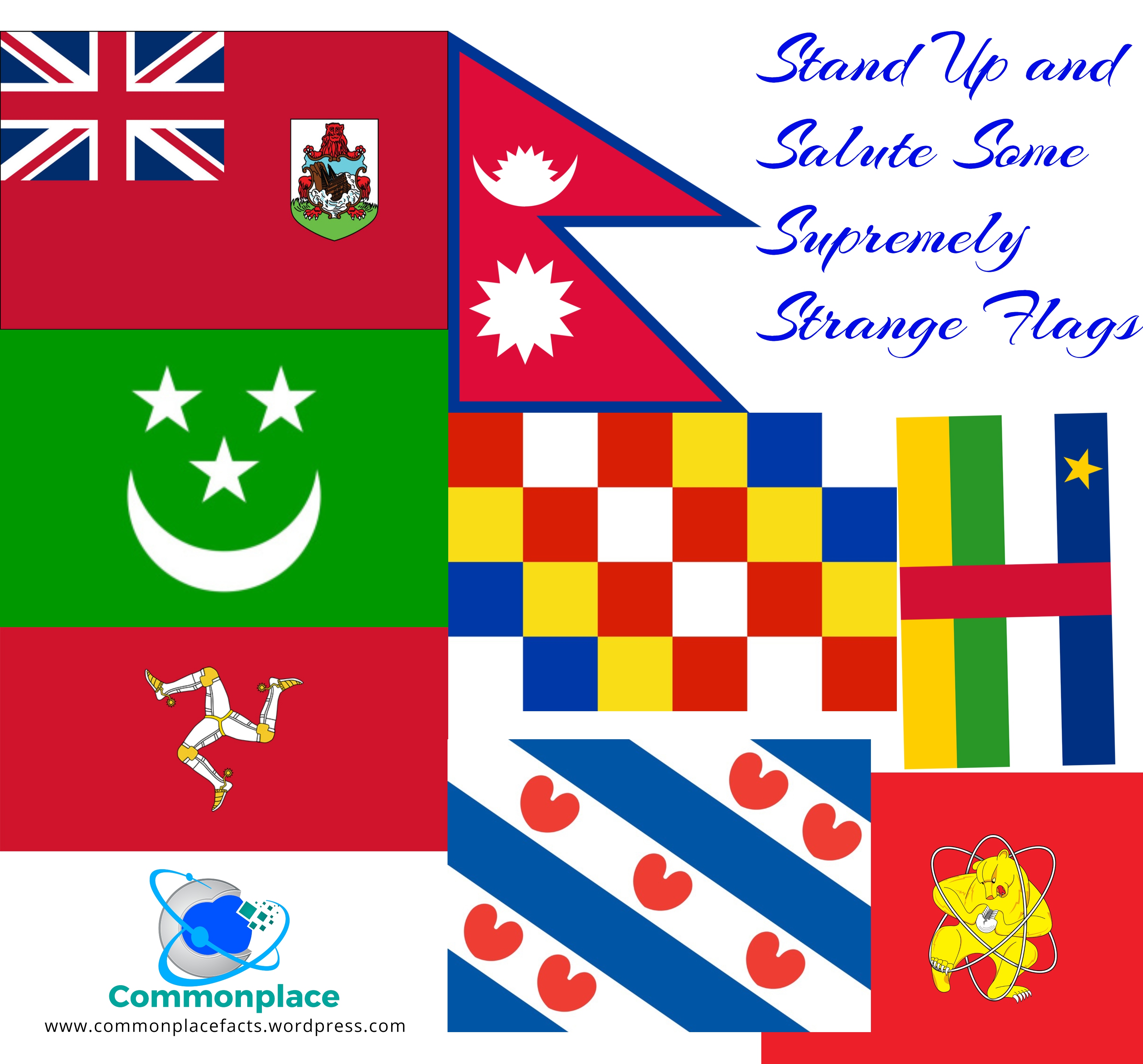 Strange Flags: A Tour of the World’s Most Unusual Flags - Commonplace ...