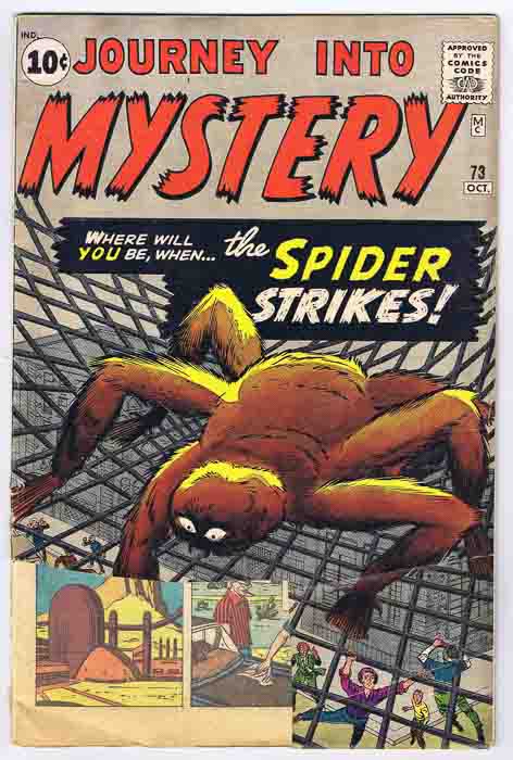The First Spider-Man: Journey Into Mystery #73 and the First Super ...