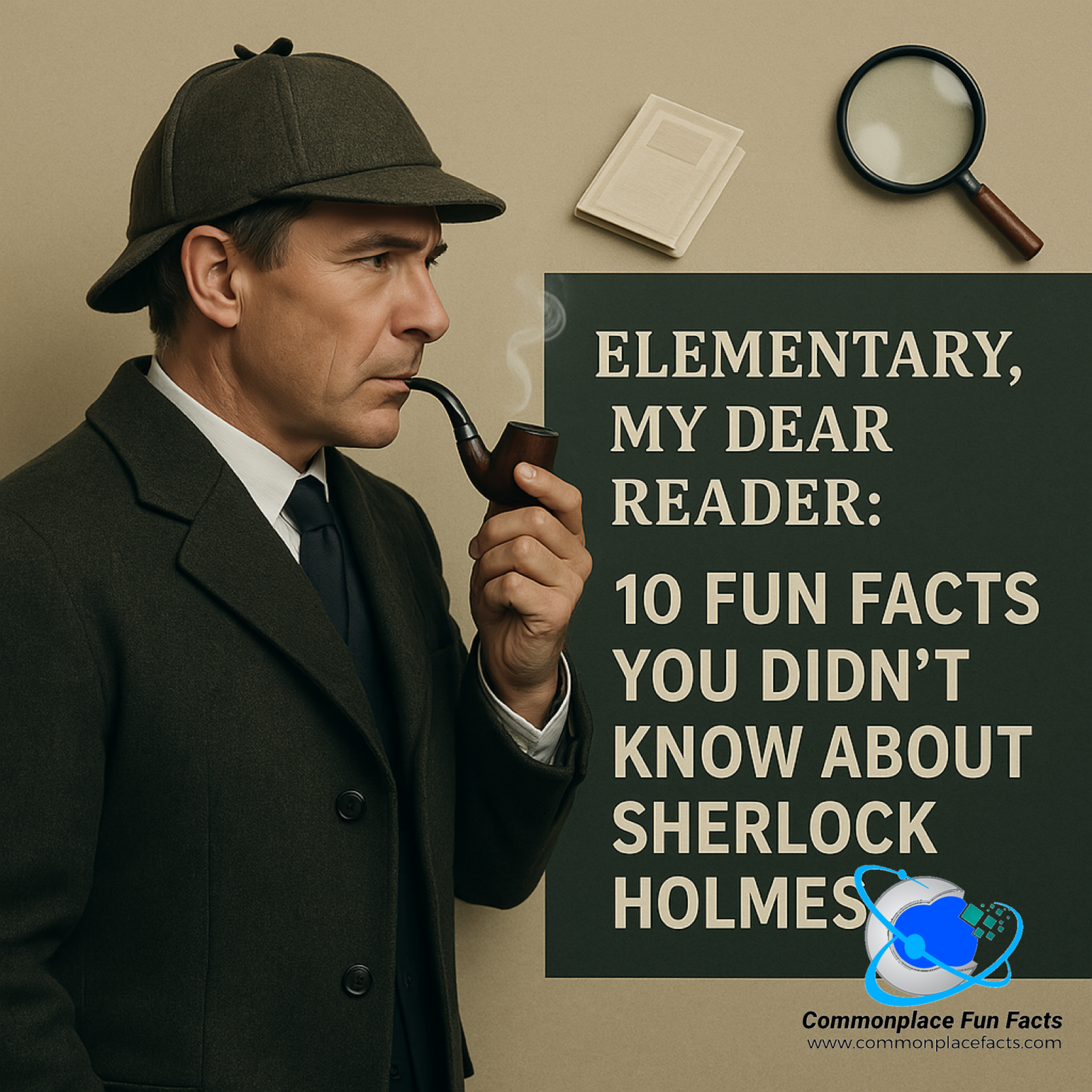 Elementary, My Dear Reader: 10 Fun Facts You Didn’t Know About Sherlock Holmes - Commonplace Fun ...